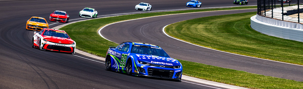 Suárez 27th at Indy Following Restart Stack Up - Daniel Suárez